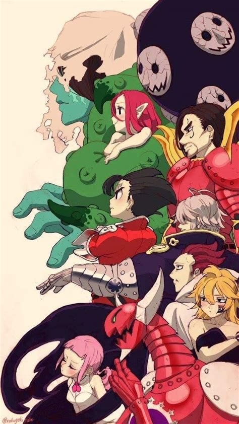Nanatsu No Taizai Los Mandamientos Seven Deadly Sins Anime Deadly Sins All Anime Otaku