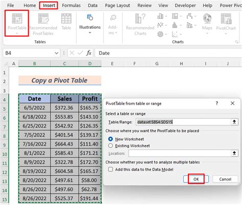 How To Copy Pivot Table Style To Another Workbook Printable Forms Free Online