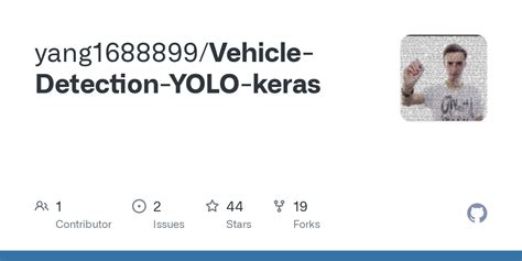 Issues Yang Vehicle Detection YOLO Keras GitHub