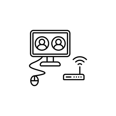 Internet Communication Vector Icon 22766104 Vector Art At Vecteezy