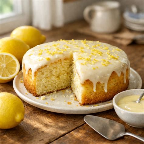 Sunshine Lemon Zest Cake Recipe Itsonly Recipes