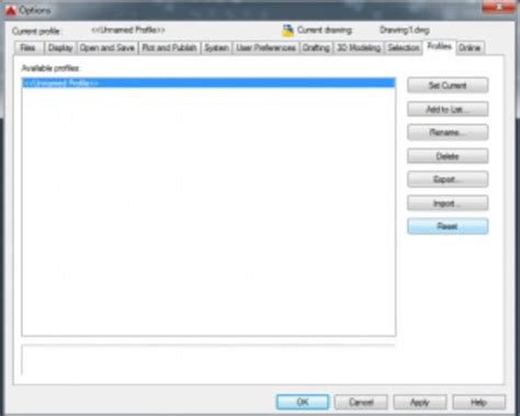 Cara Reset Setting Autocad Ke Pengaturan Awal Default