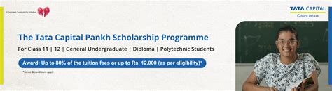 Ask Your Question The Tata Capital Pankh Scholarship Programme