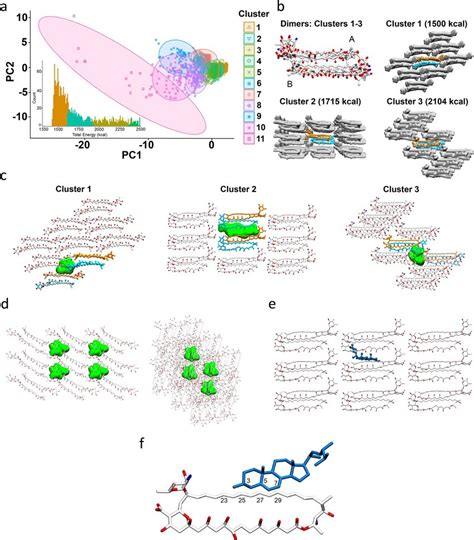 Amb Cluster Analysis And Erg Docking A Principal Component Analysis