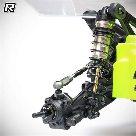 Red RC TLR X WD Race Buggy