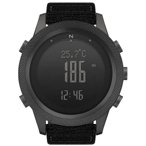 Digital Outdoor Sports Watch With Altimeter Barometer And Compass