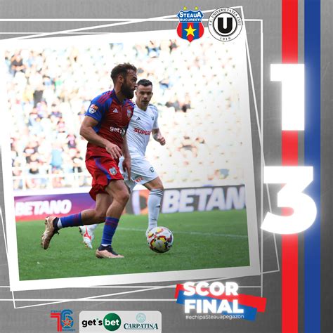 Cupa României CSA Steaua învinsă în Ghencea de U Cluj