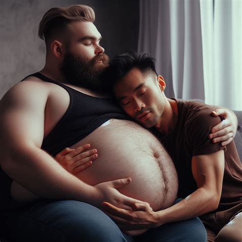 Image Tagged With Gay Gainer Fat Ai Men Fat Belly On Tumblr