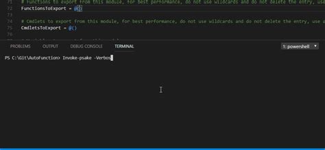 populating powershell module functionstoexport automatically