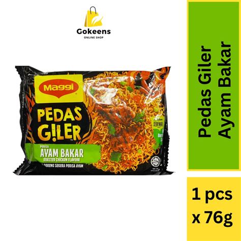 Maggi Instant Noodles Loose Pack Asam Laksa Kari Ayam Tom Yam Maggi
