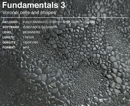 Gumroad Substance Fundamentals Part 3 Voronoi Cells And Shapes