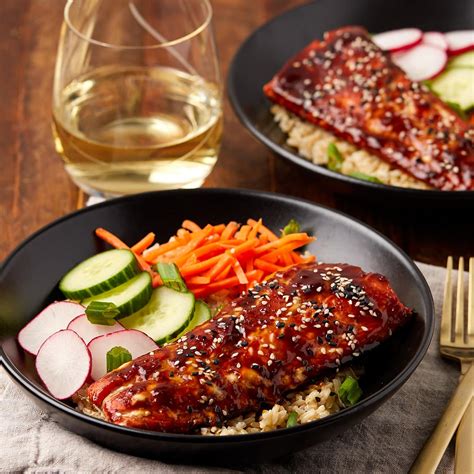 Teriyaki Salmon Bowl Casual Epicure