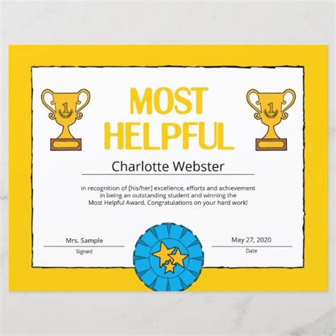 Most Helpful Certificate Of Achievement Pdf Uk