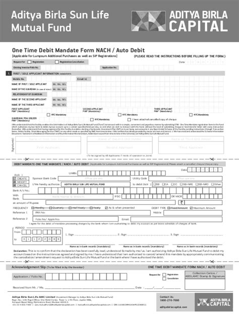 Hdfc Dream Sip Pdf Fill Online Printable Fillable Blank Pdffiller