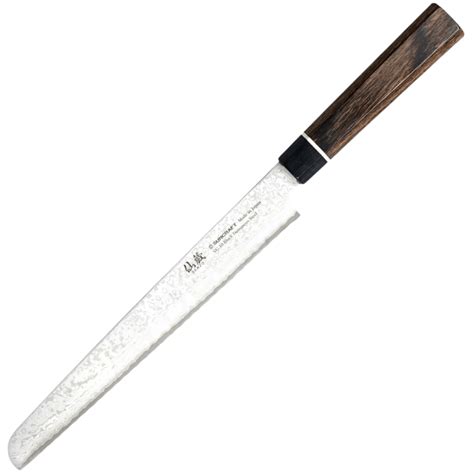 Dellinger Bread Knife Suncraft Vg 10 Black Damascus 220 Mm Nože Na