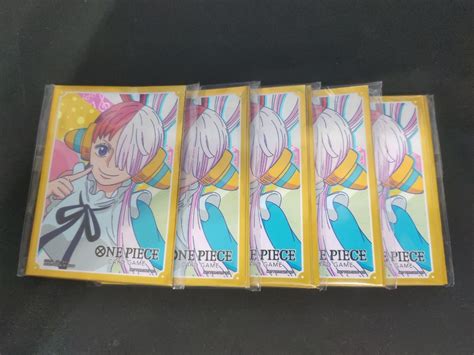 One Piece TCG Uta Sleeves Hobbies Toys Toys Games On Carousell