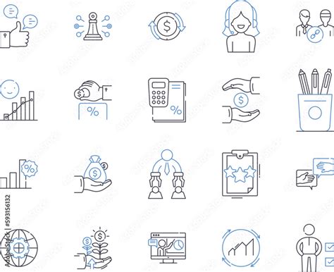 Assessment And Audit Outline Icons Collection Auditing Assessing Evaluation Monitoring