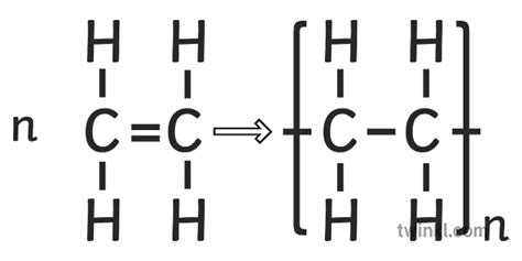 Polyethen Polymerisation Displayed Formula Science Chemistry Secondary