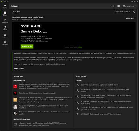 NVIDIA App Update Now Enables Full DLSS Override Options Custom