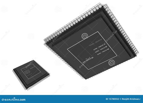 Halvledare Stock Illustrationer Illustration Av Vetenskap 15780552
