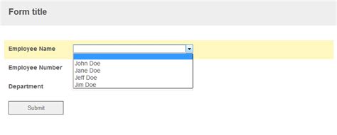 Return Column From Stored Procedure To Another Form Field Laserfiche