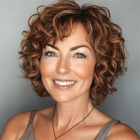 80 Short Curly Hairstyles That Steal The Show Curly Hair For 50 Year