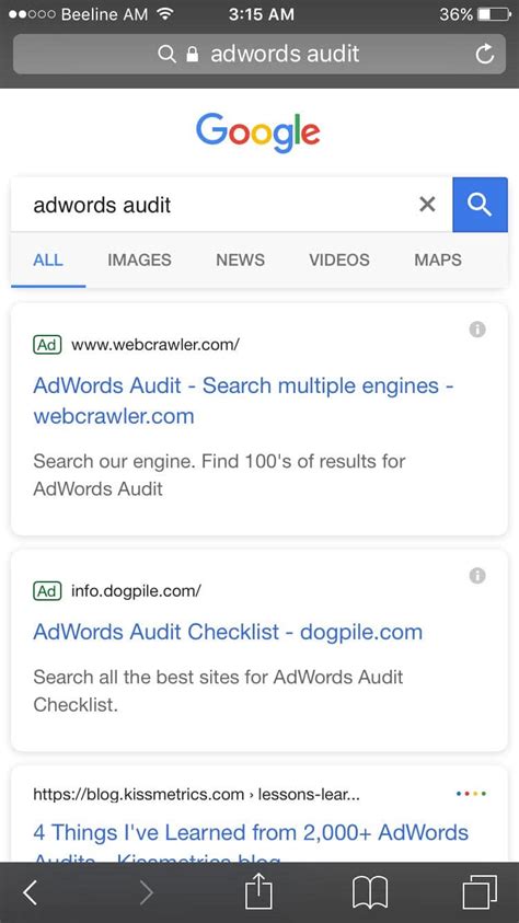 Google Is Testing A New Design For Mobile Search Results