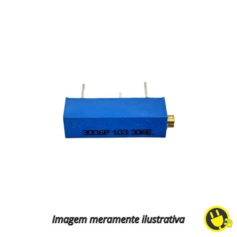 Trimpot Horizontal 3006p Multivoltas 10k Arduino E Raspberry Em