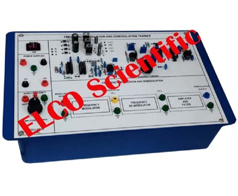 Frequency Modulation And Demodulation Trainer Kit For Laboratory Model Name Number Fmdtk 01 At