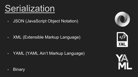Serialization PPTX Programming Languages Computing