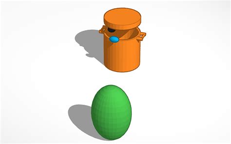 3d Design Trash Can Tinkercad