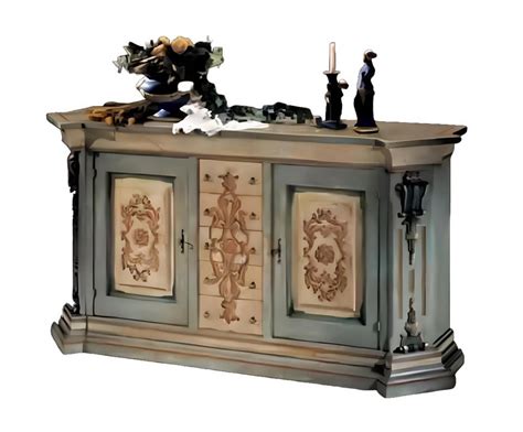 Jvmoebel Sideboard Klassisches Massivholz Sideboard Luxus Kommode