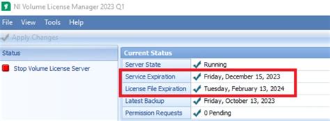 Ni Vlm Indicates Different Expiration Dates Ni