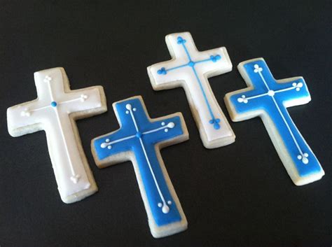 Cross Sugar Cookies Cross Cookies Sugar Cookies Decorated Sugar