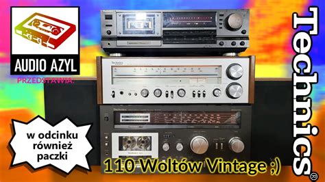 Odnowione urządzenia Technics na V Audio Azyl Vintageaudio PRL HiFi UNITRA YouTube