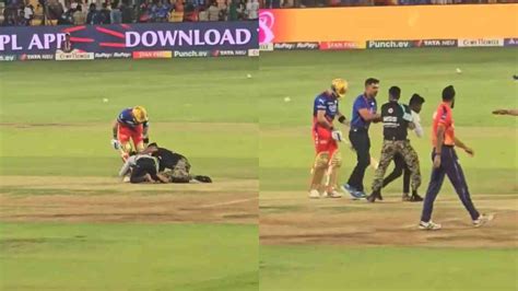 Fan Breaches Security To Hug Virat Kohli Then This Happened