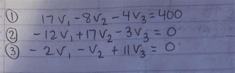 Solved Solve For V V And V In Detail Within Hour Verify It Before Course Hero