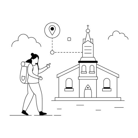 Premium Vector Data Analysis Character Based Line Illustration