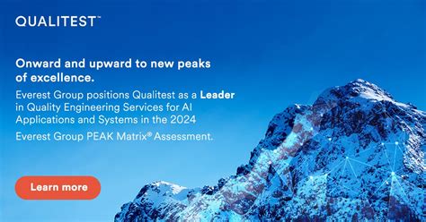 Ai Generativeai Nextgenqualityengineering Peakmatrix Qe Qualitest