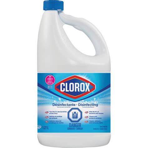 Clorox Wh Tp1 0000122 Disinfecting Concentrated Bleach 64 Cspallet