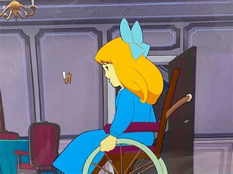Heidi Girl Of The Alps 1974 Klara Sesemannsu Production Cel