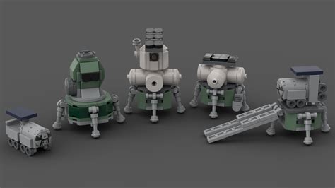 Lego Moc Lek Lunar Expeditionary Complex With Heavy Lunokhod Lek Lunar Expeditionary