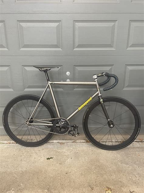 Litespeed Titanium Track Pedal Room