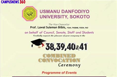 UDUSOK Convocation Ceremony 2024 (Combined) | Programme of Events