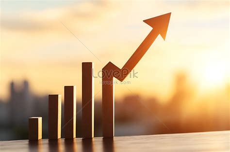 상승 추세 차트 배경 사진 및 창의적인 일러스트 무료 다운로드 Lovepik