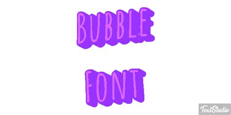 Bubble Font Font Animated  Logo Designs