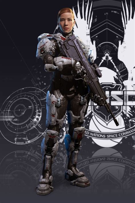 Commander Sarah Palmer 02 Sci Fi Characters Halo Poster Sci Fi Costume