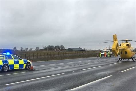 Update Woman Airlifted To Hospital After ˜serious M1 Crash