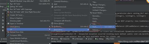 idea git 分支代码合并到主干 idea git merge into current csdn博客