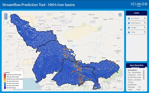 Streamflow Prediction Tool HKH River Basins SERVIR HKH